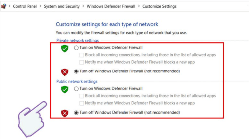 Hướng Dẫn Bật Và Tắt Tường Lửa Trên Máy Tính Windows 7/10 - CUONG COMPUTER